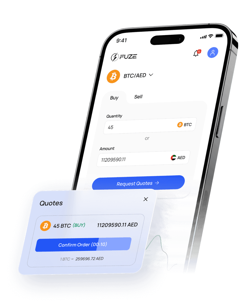Fuze OTC - Crypto OTC Trading Exchange in Middle East